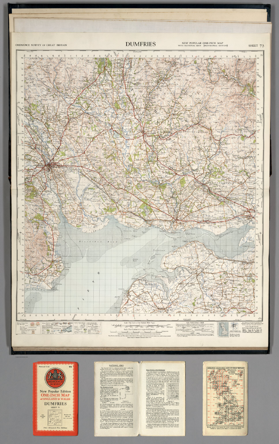 Sheet 75. Dumfries. - David Rumsey Historical Map Collection