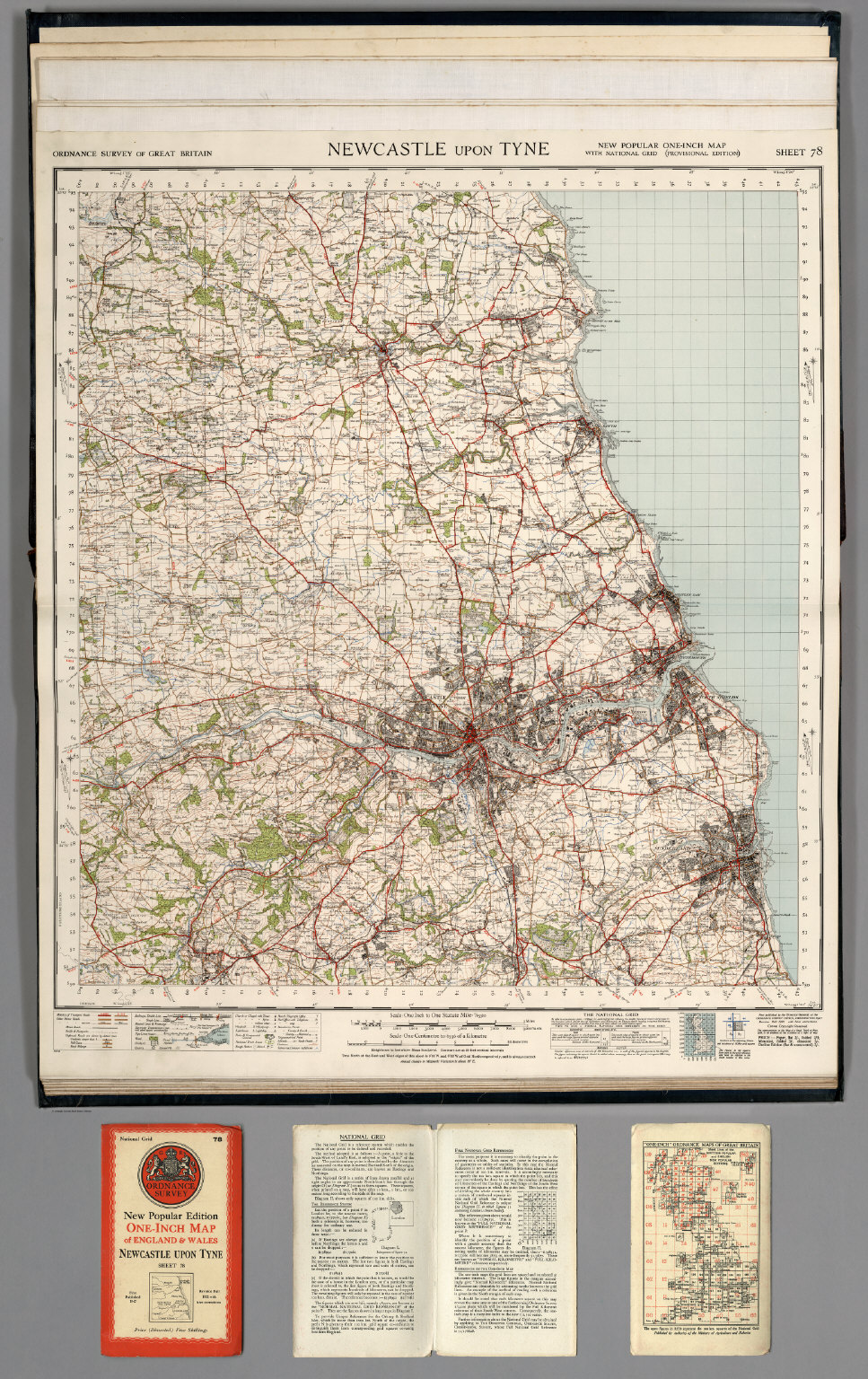 Sheet 78. Newcastle upon Tyne. - David Rumsey Historical Map Collection