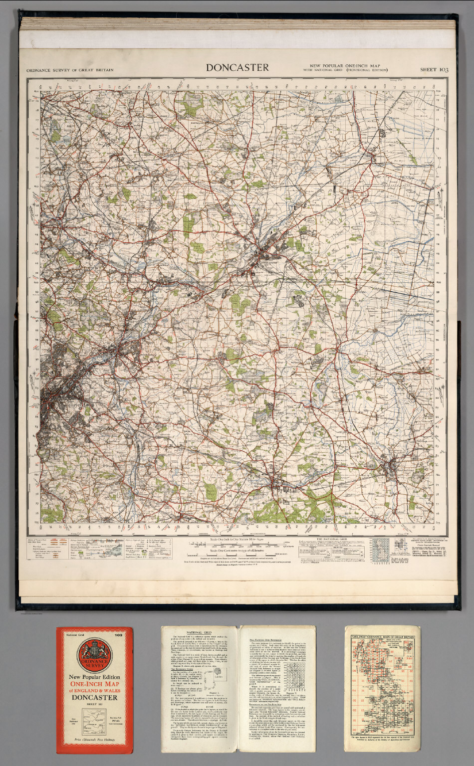 Sheet 103. Doncaster. - David Rumsey Historical Map Collection