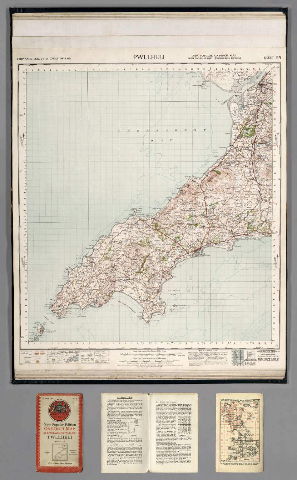 Sheet 115. Pwllheli. - David Rumsey Historical Map Collection