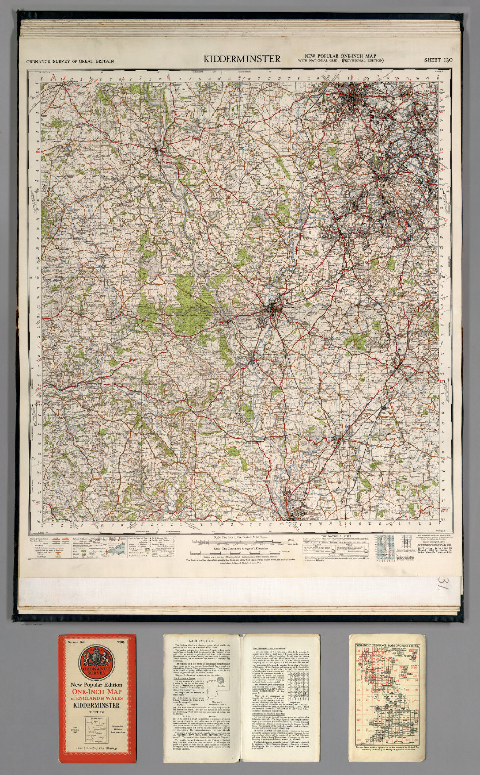 Sheet 130. Kidderminster. - David Rumsey Historical Map Collection