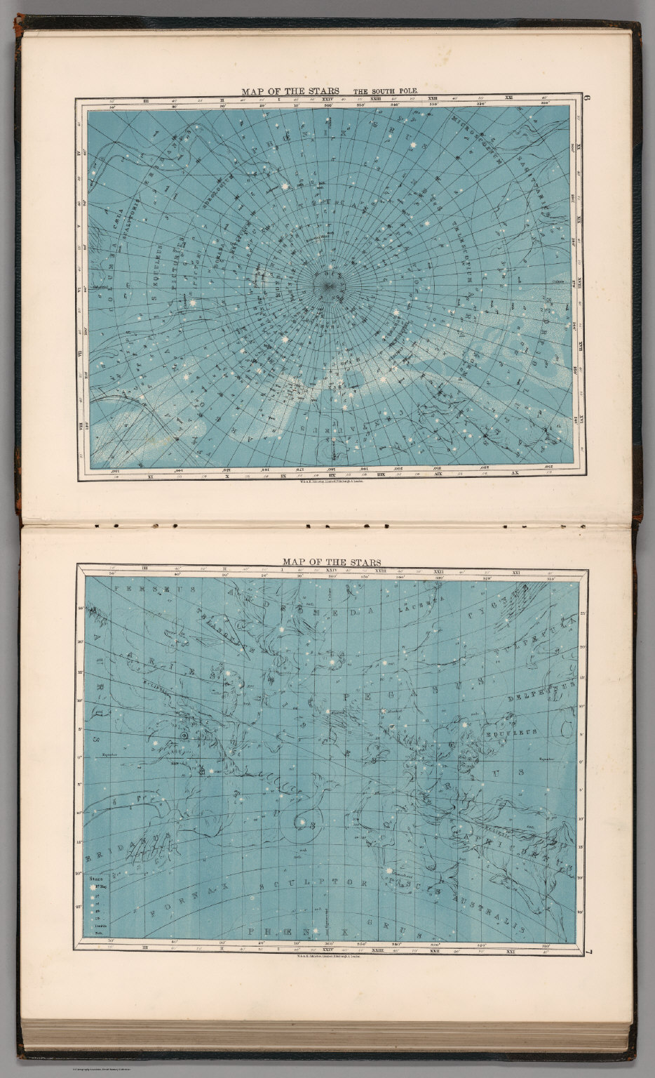 Map Of The Stars The North Pole Map Of The Stars David Rumsey