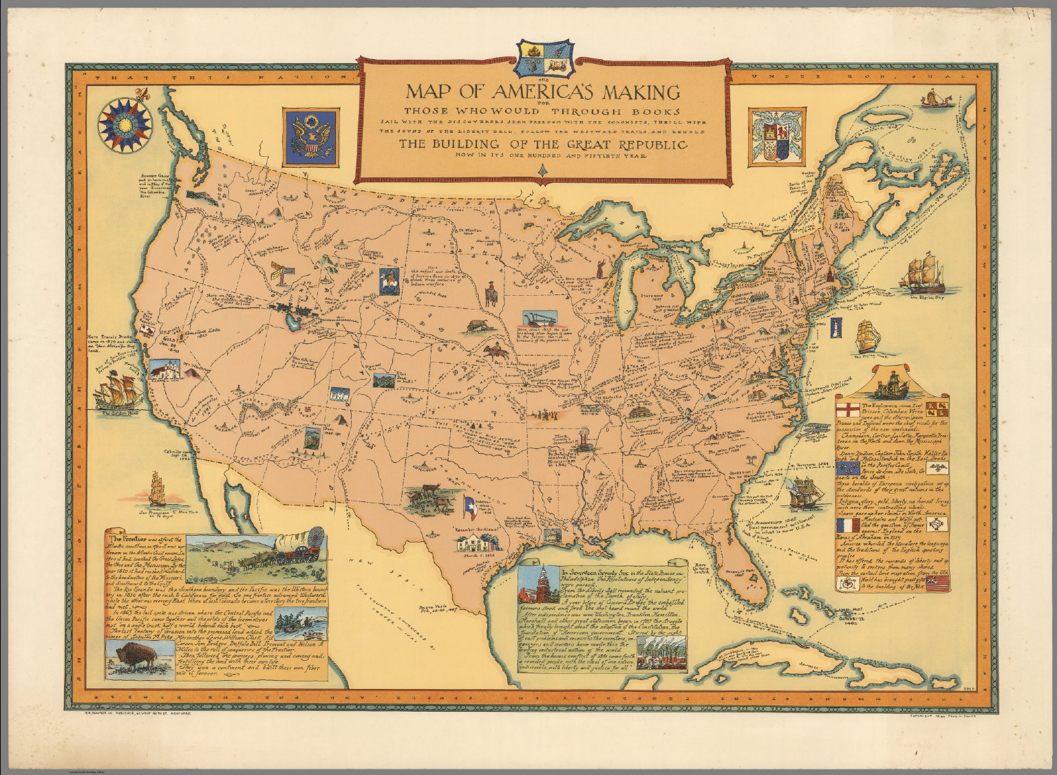The map of America's making - David Rumsey Historical Map Collection