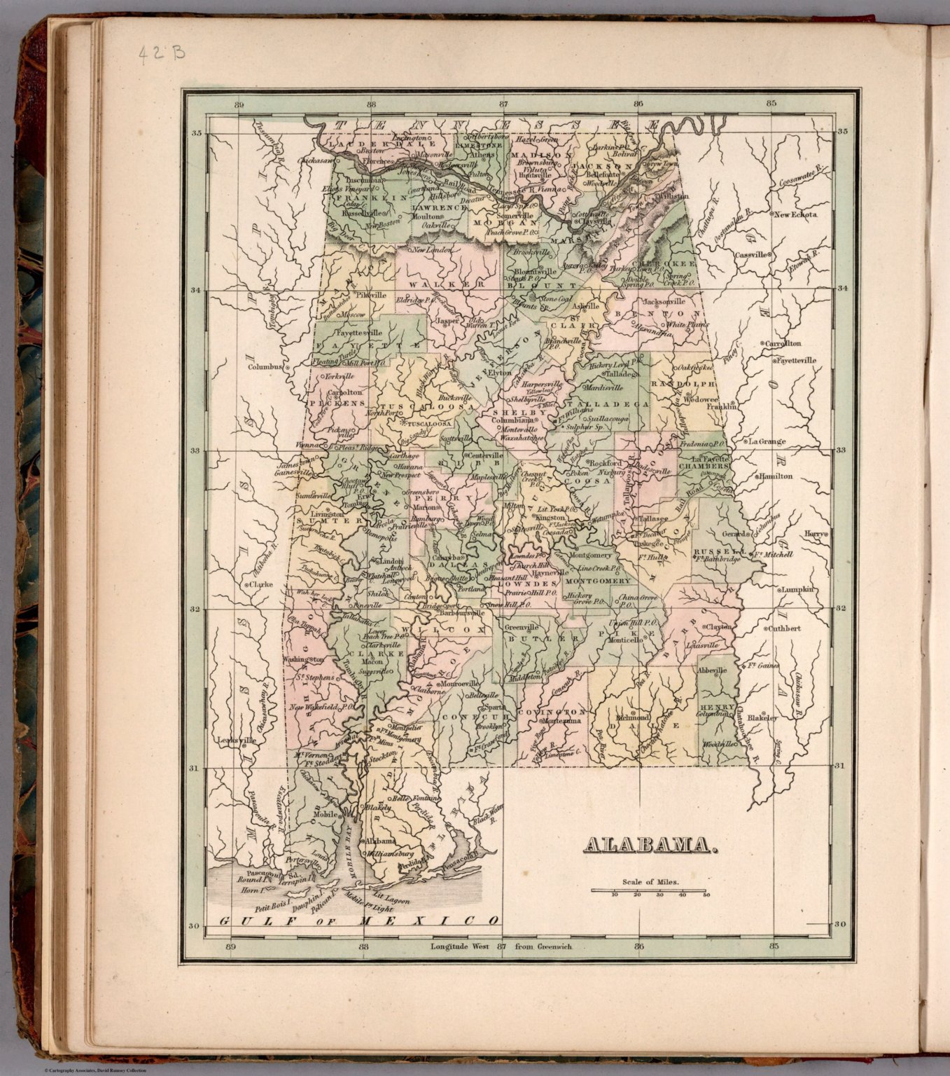 Alabama - David Rumsey Historical Map Collection