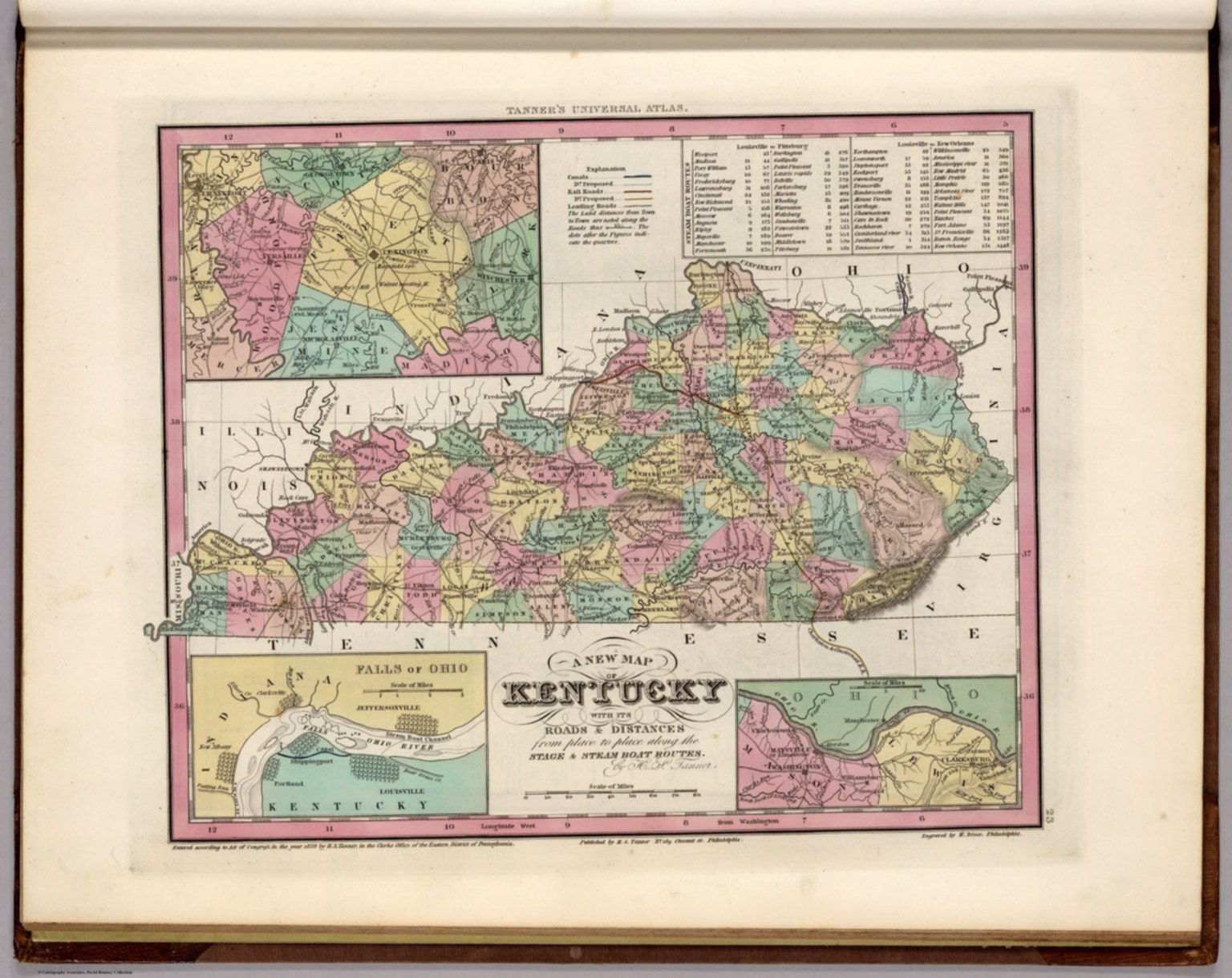 Kentucky. - David Rumsey Historical Map Collection
