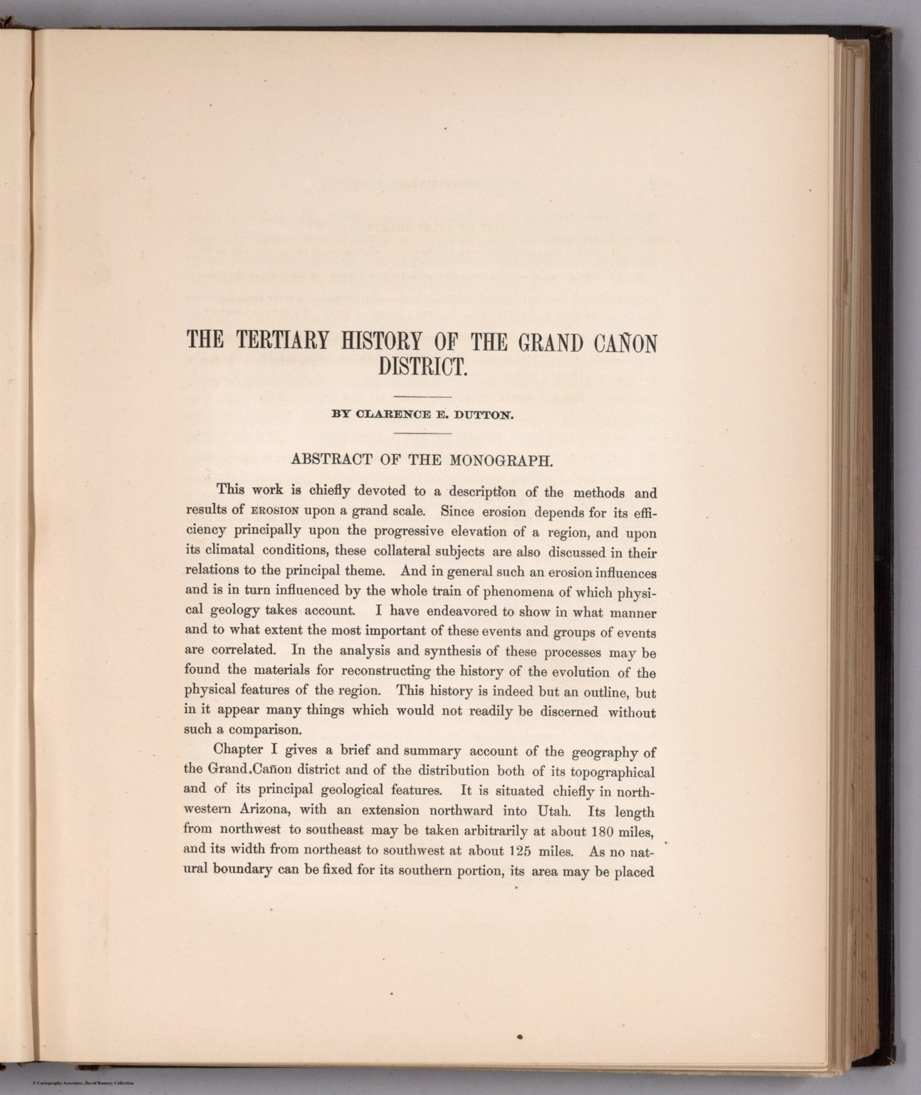 Text: Tertiary History of the Grand Canyon District. - David Rumsey ...