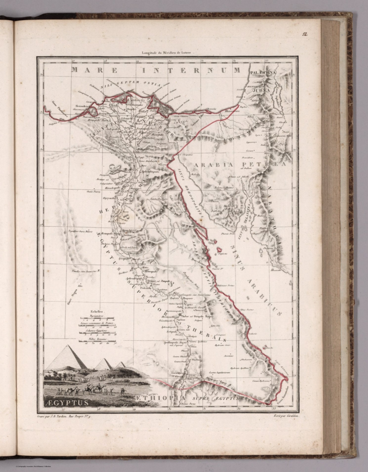 Aegyptus. - David Rumsey Historical Map Collection