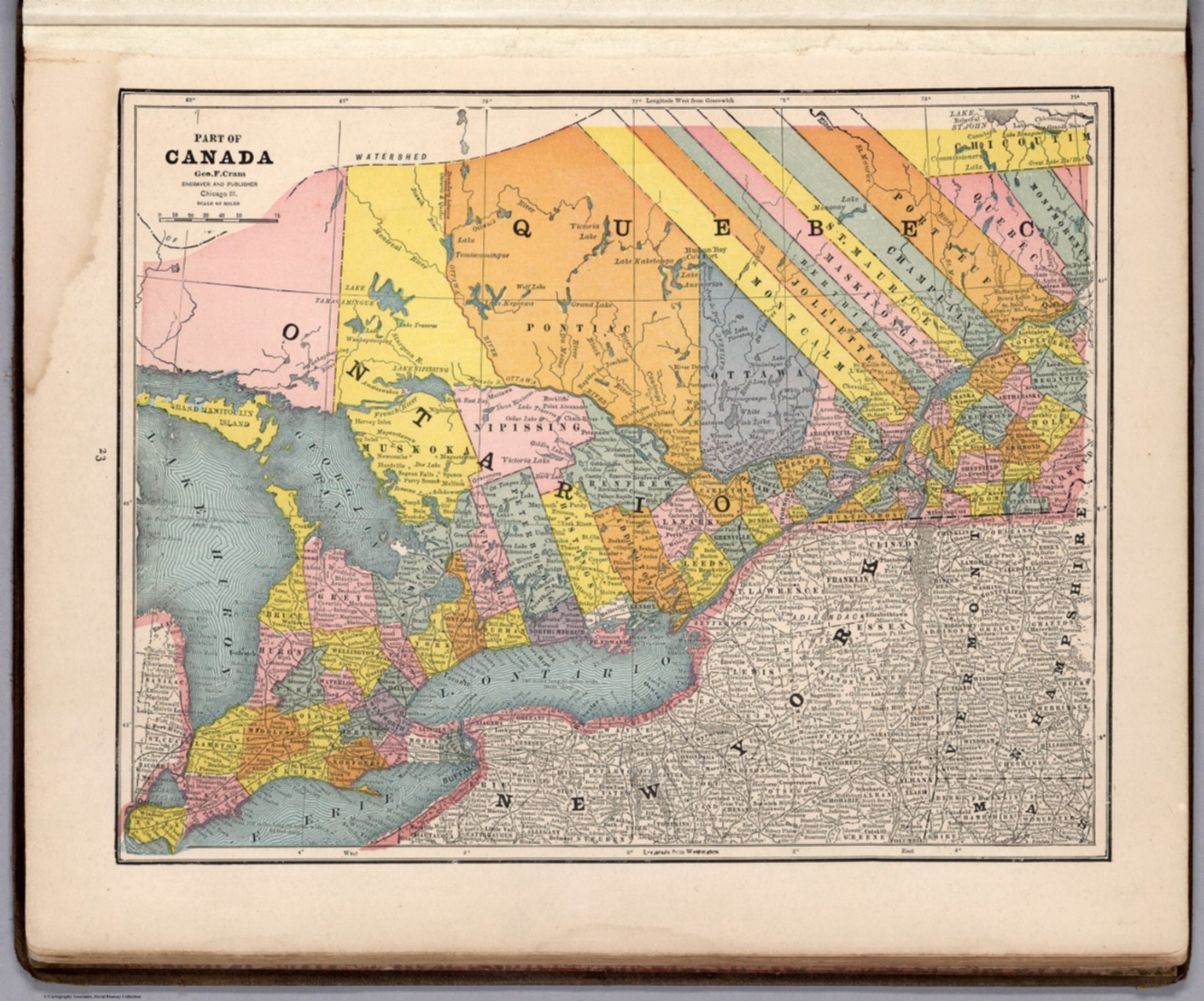 Eastern Canada. - David Rumsey Historical Map Collection