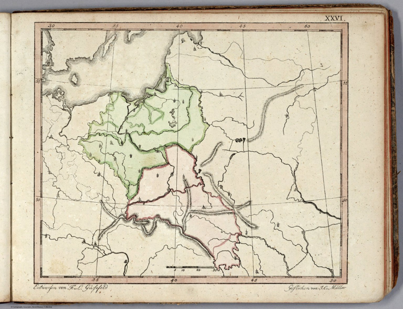 Prussia and Galia. - David Rumsey Historical Map Collection