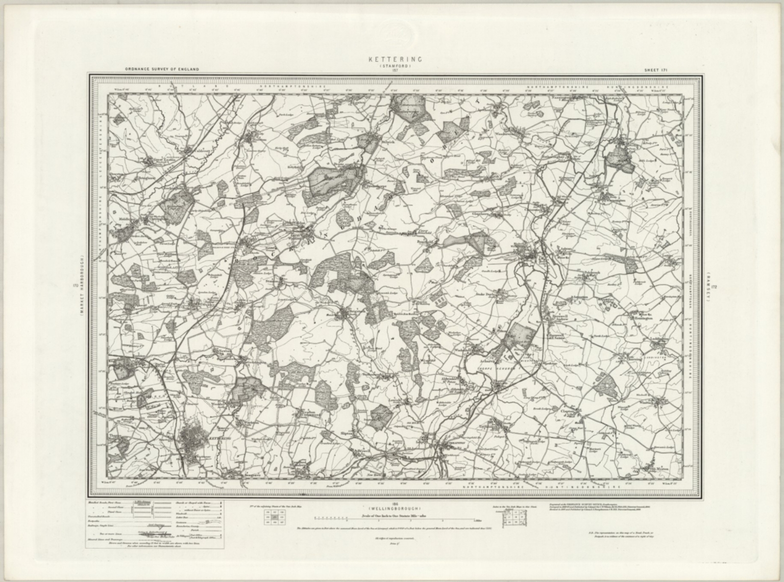 171 Kettering (Outline) - David Rumsey Historical Map Collection