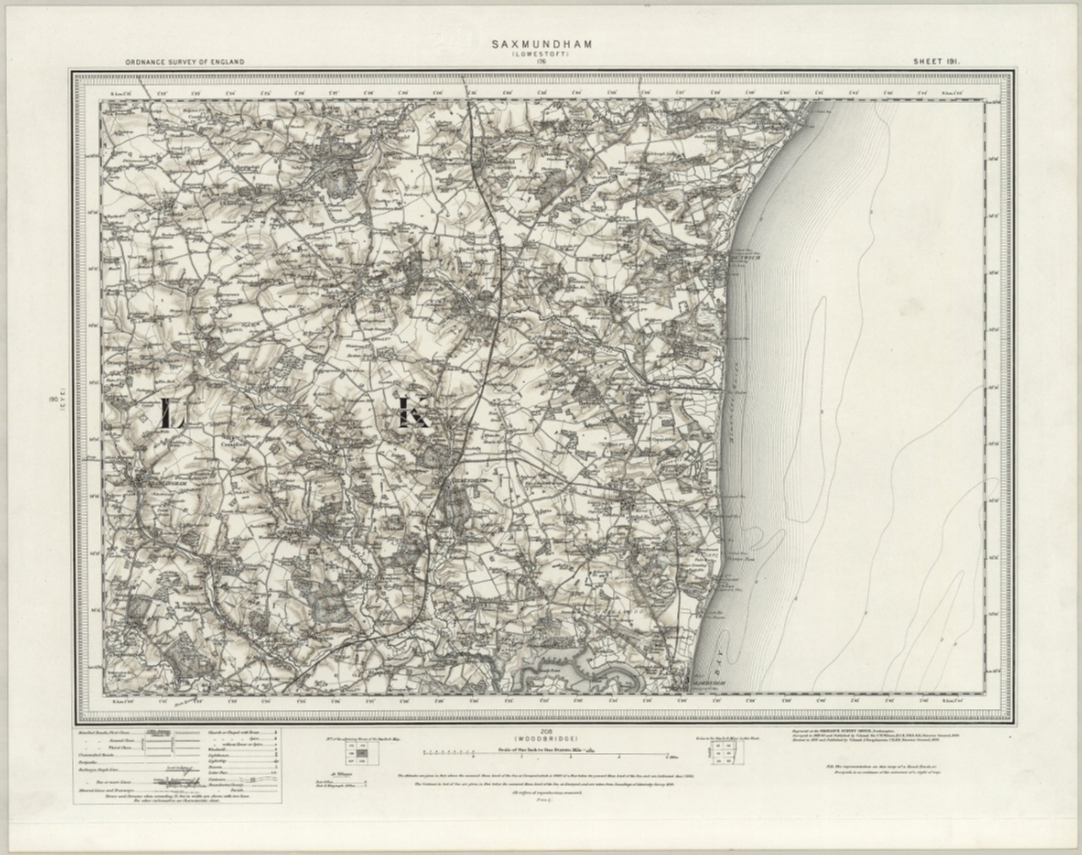 191 Saxmundham (Hills) - David Rumsey Historical Map Collection