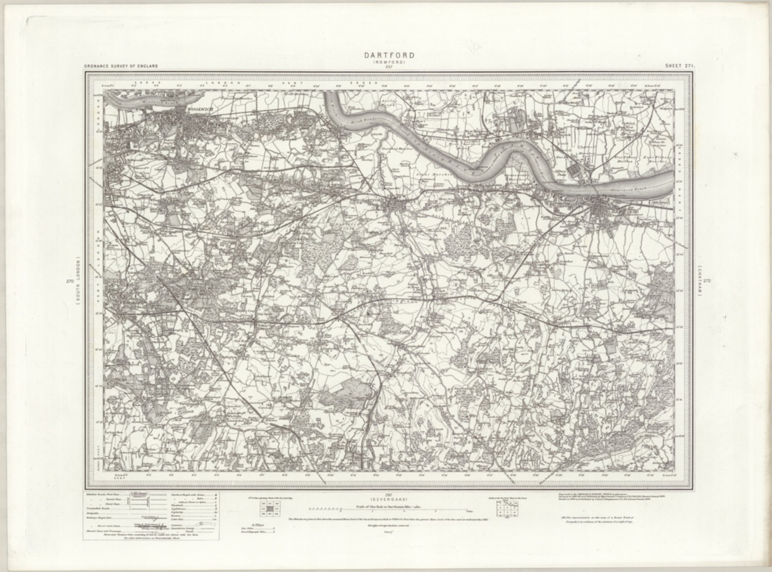 271 Dartford (Outline) - David Rumsey Historical Map Collection