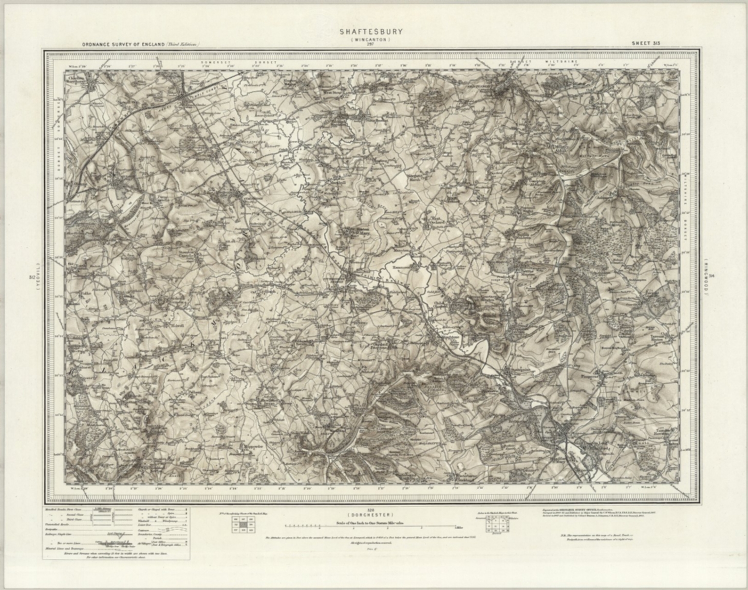 313 Shaftesbury (Hills) - David Rumsey Historical Map Collection