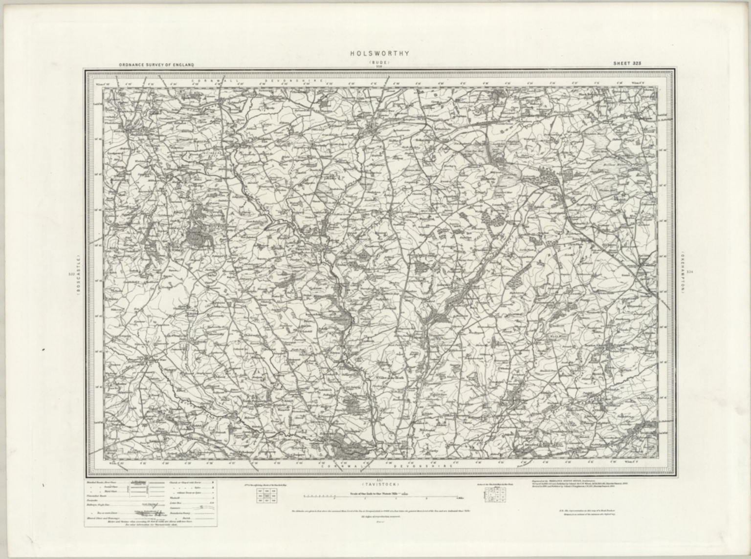 323 Holsworthy (Outline) - David Rumsey Historical Map Collection