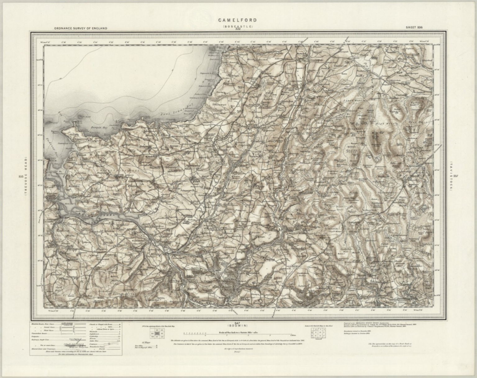 336 Camelford (Hills) - David Rumsey Historical Map Collection