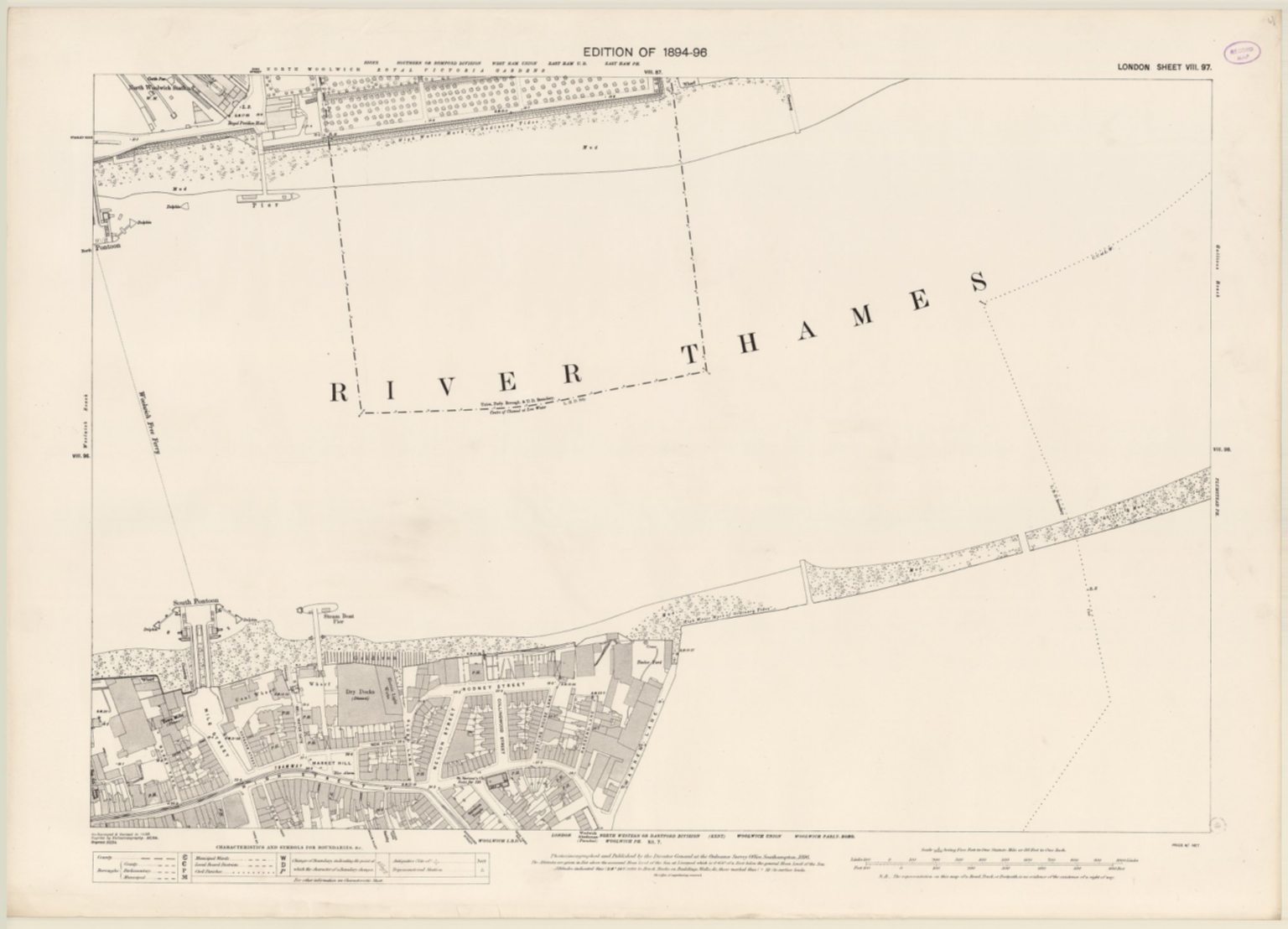 London Sheet VIII.97 - David Rumsey Historical Map Collection
