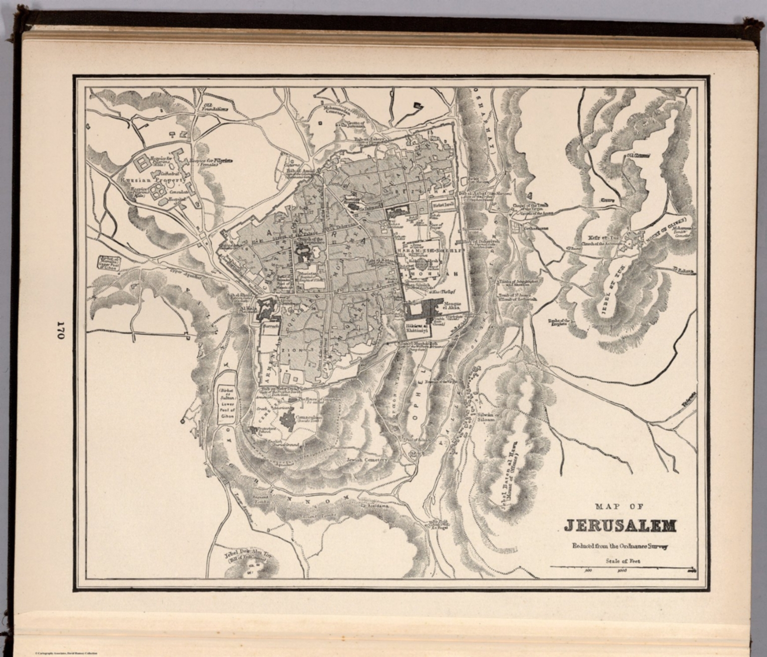 Map of Jerusalem - David Rumsey Historical Map Collection