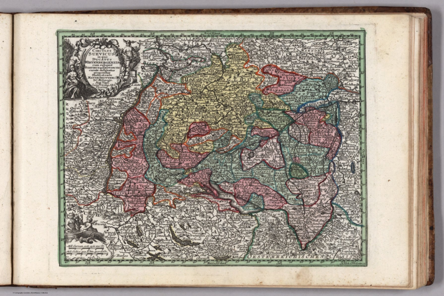 Circulus Suevicus - David Rumsey Historical Map Collection