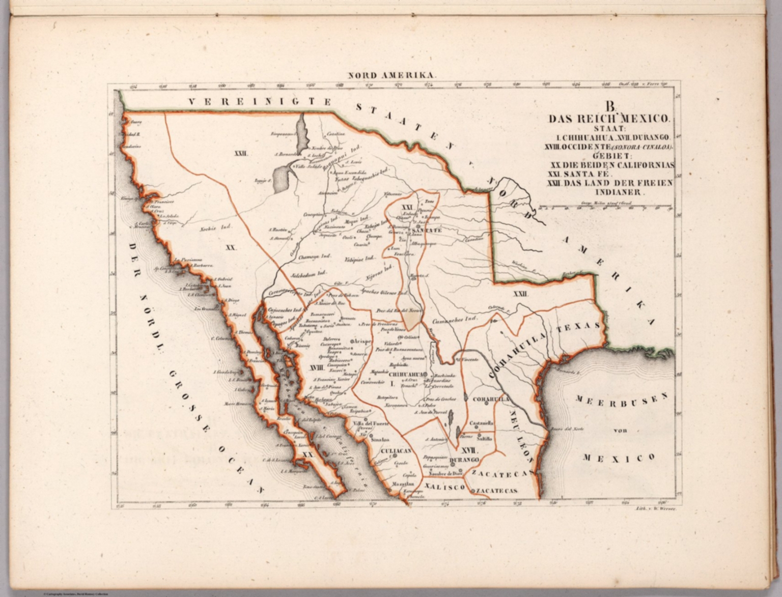 B. Das Reich Mexico - David Rumsey Historical Map Collection