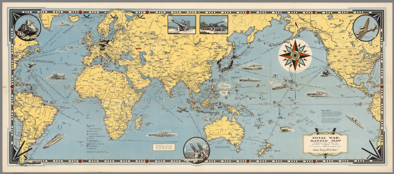 Total War, Battle Map. - David Rumsey Historical Map Collection