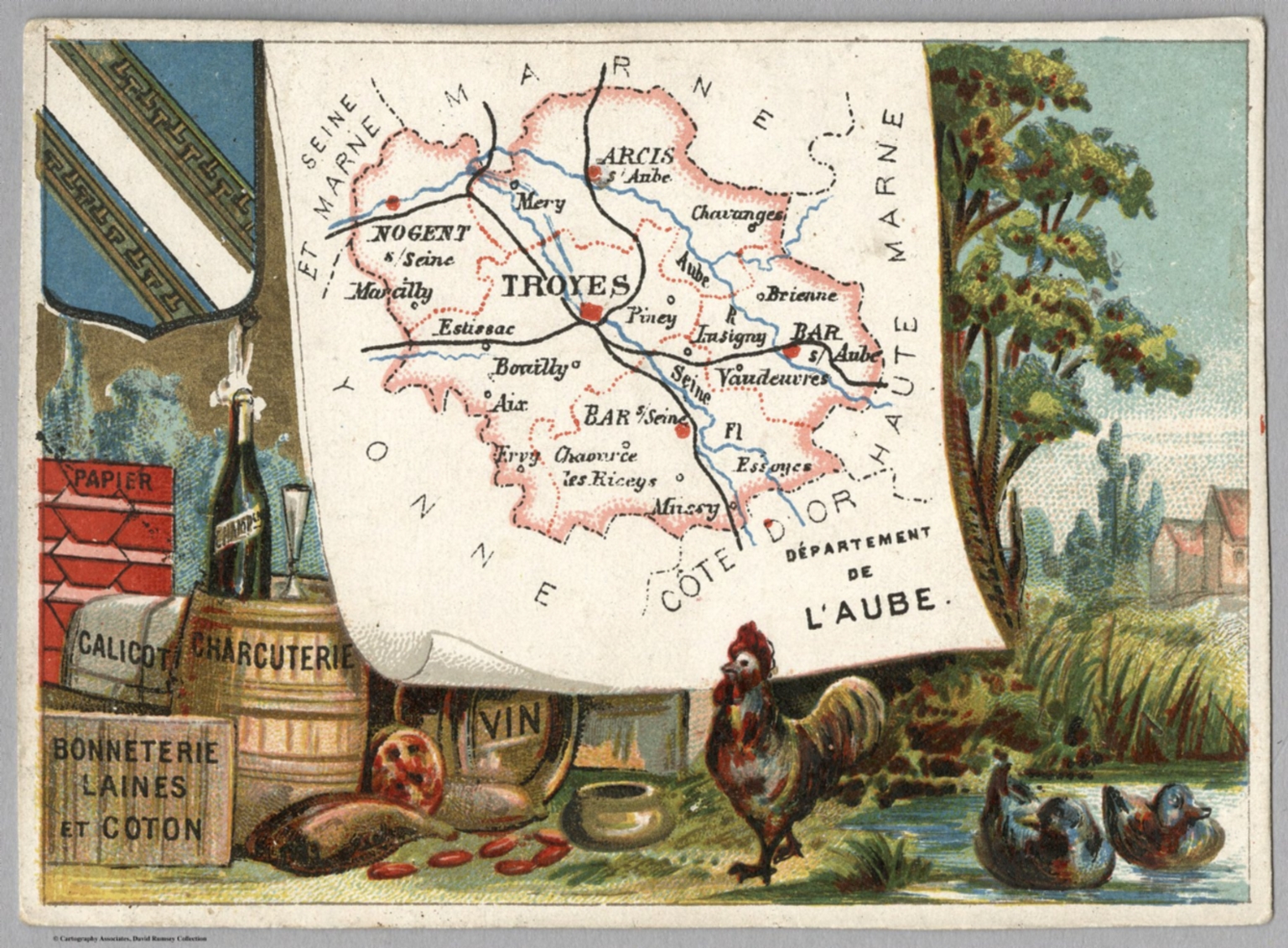 Department de L'Aube (France). - David Rumsey Historical Map Collection