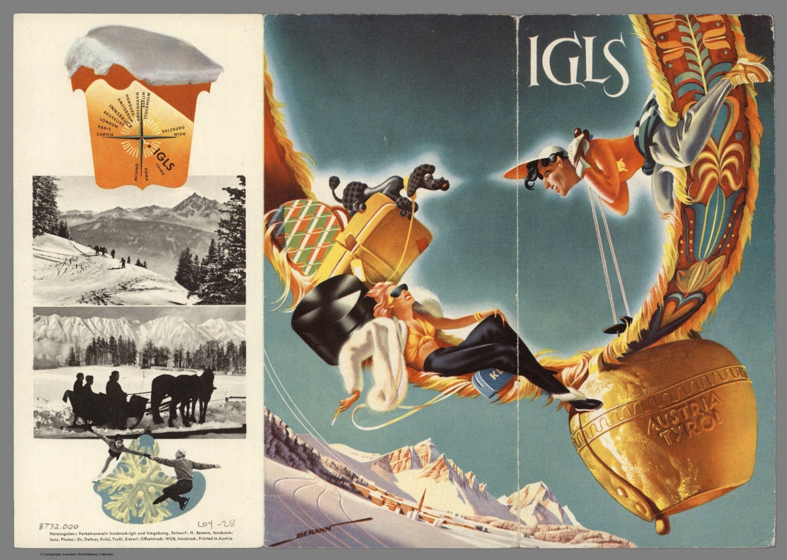 Covers: IGLS, Austria. - David Rumsey Historical Map Collection
