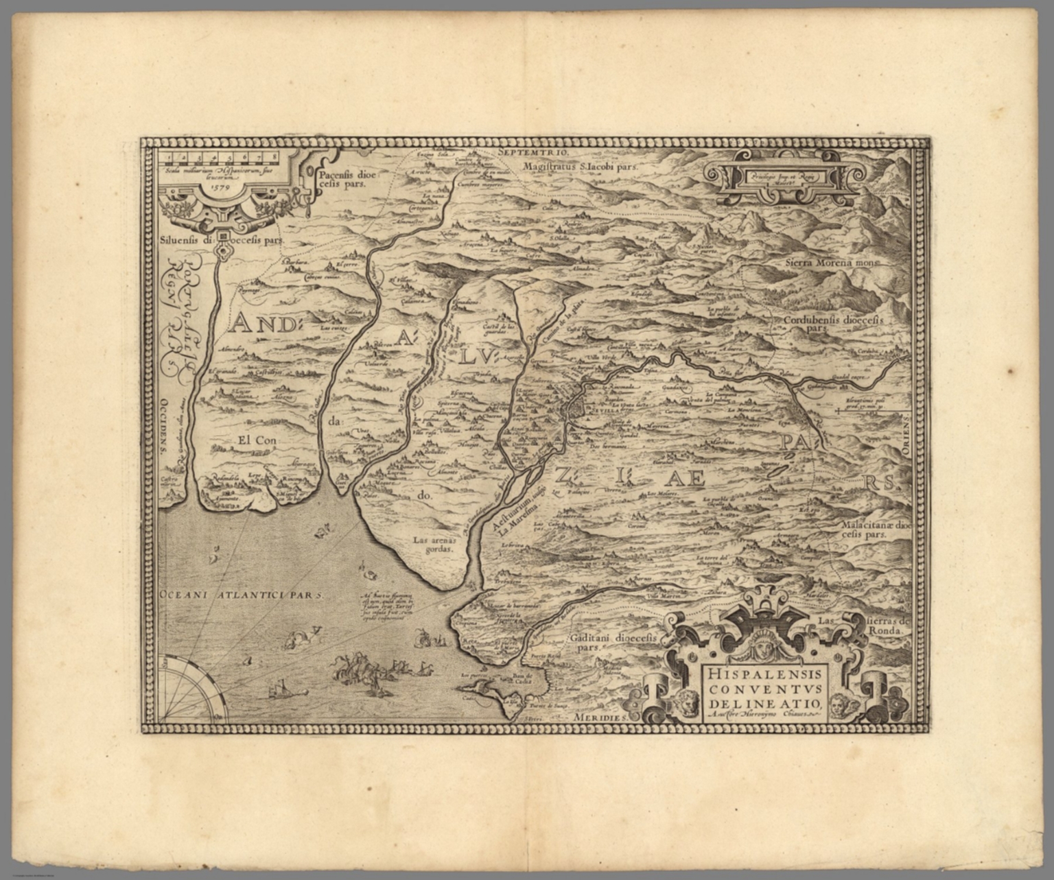 (21) Hispalensis. - David Rumsey Historical Map Collection