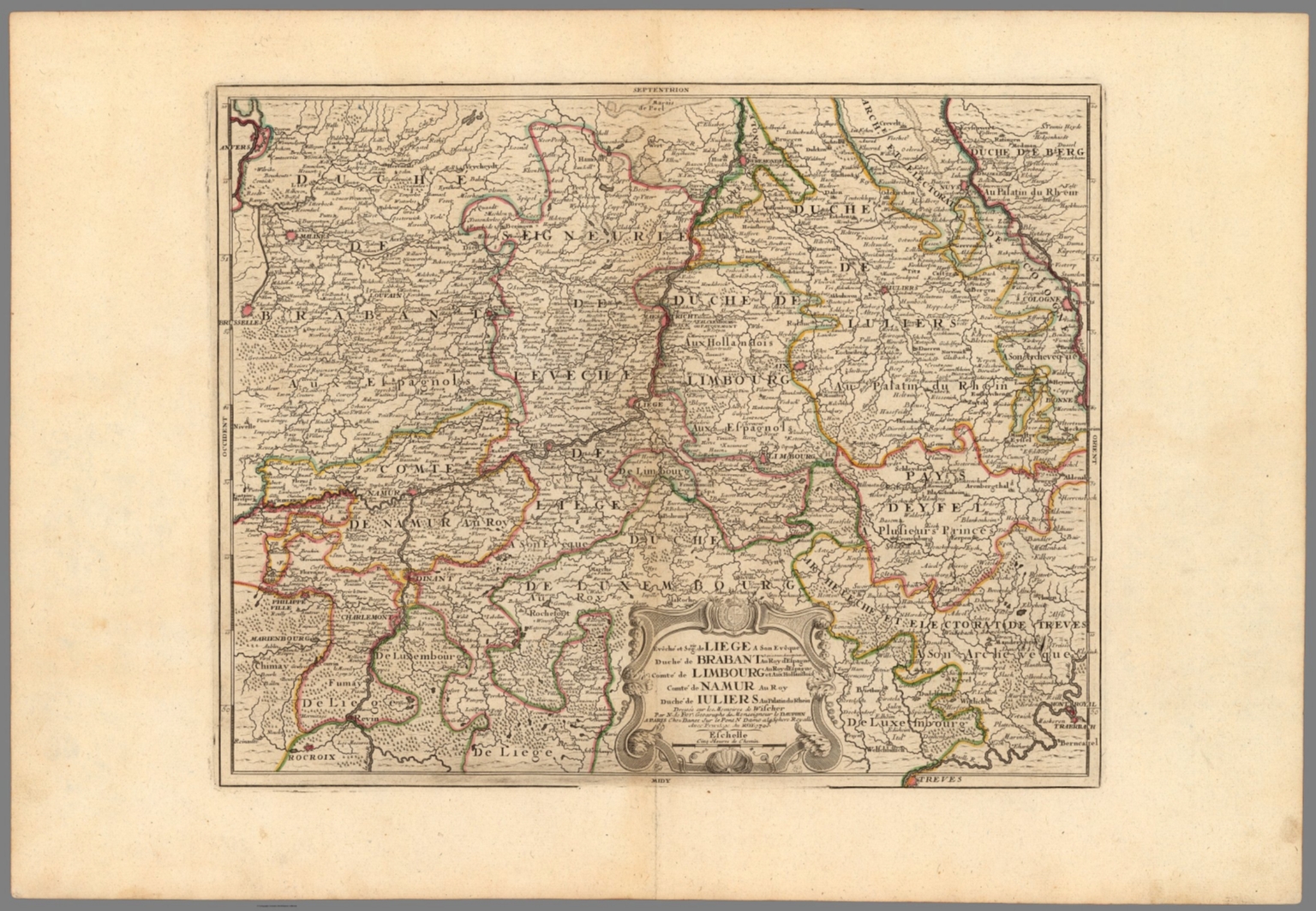 Liege ... Brabant ... Limbourg ... Namur ... Iuliers ... - David Rumsey ...