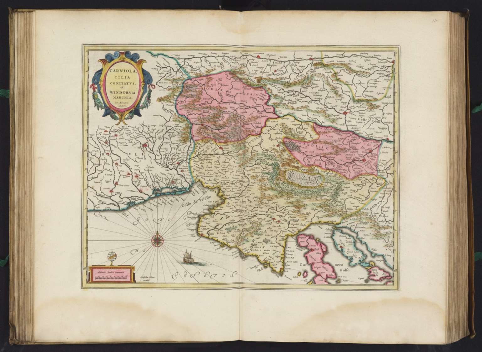 Carniola, Cilia Comitatvs, et Windorvm Marchia - David Rumsey ...