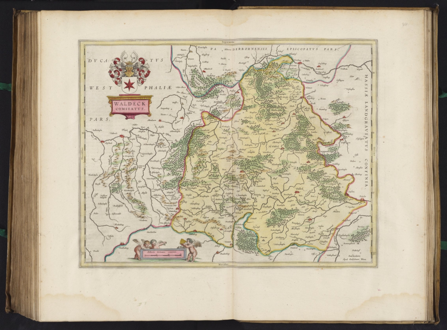 Waldeck Comitatvs - David Rumsey Historical Map Collection