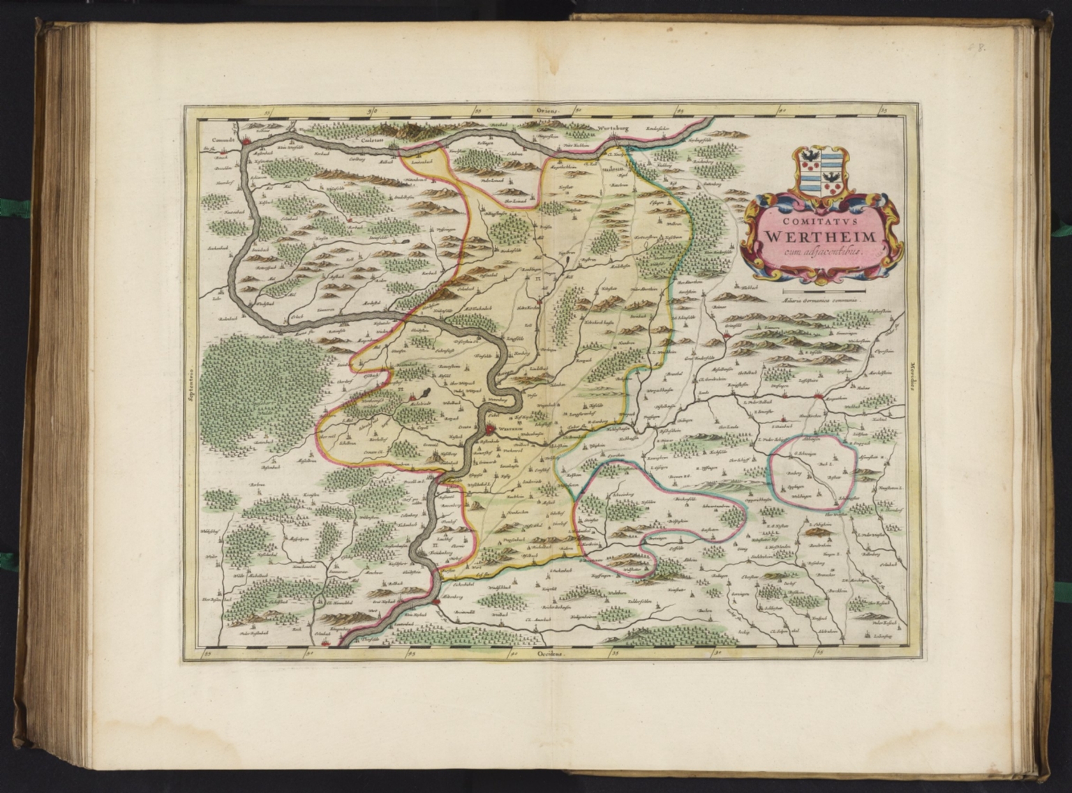 Comitatvs Wertheim - David Rumsey Historical Map Collection