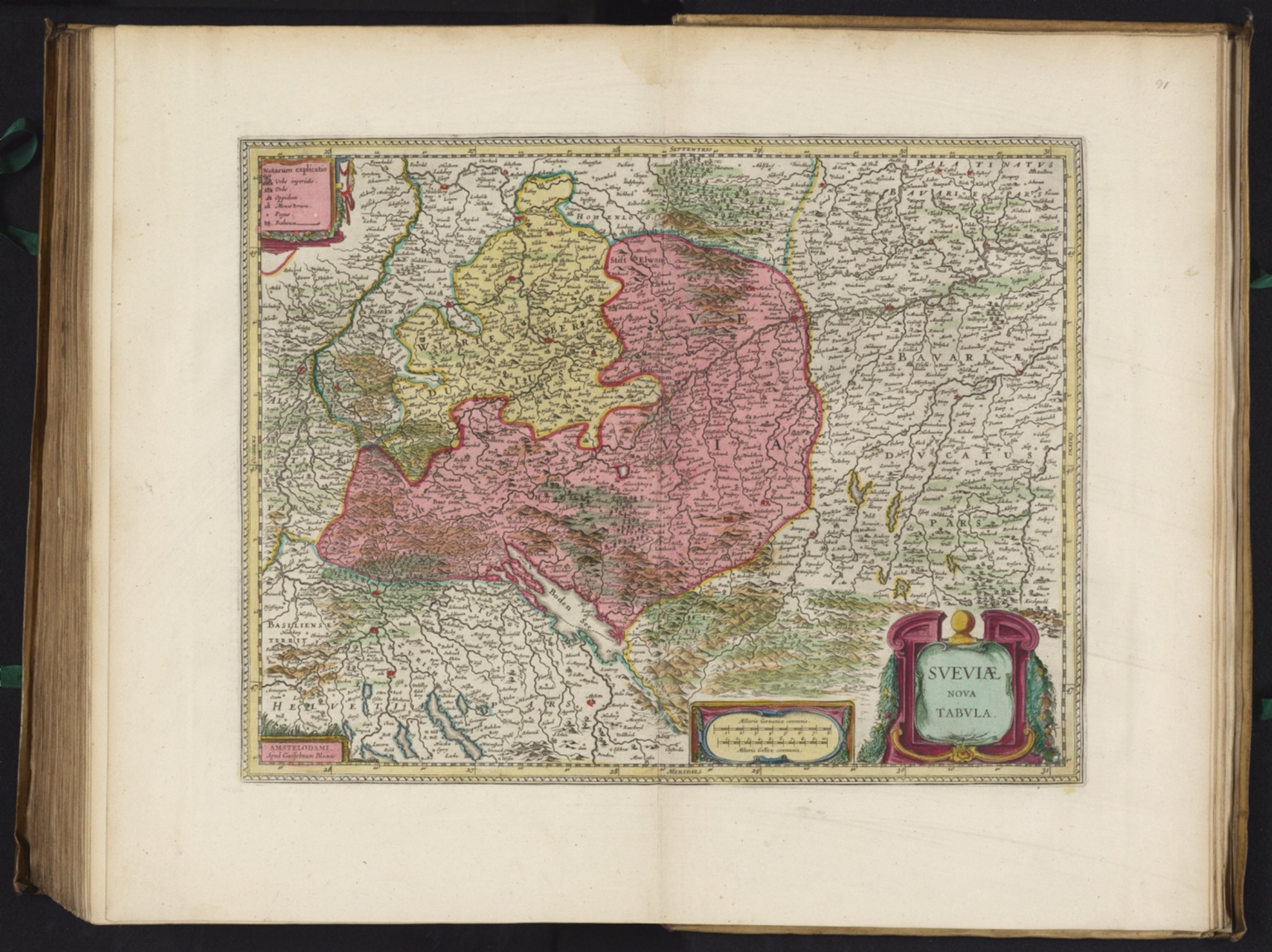 Sveviae Nova Tabulam - David Rumsey Historical Map Collection