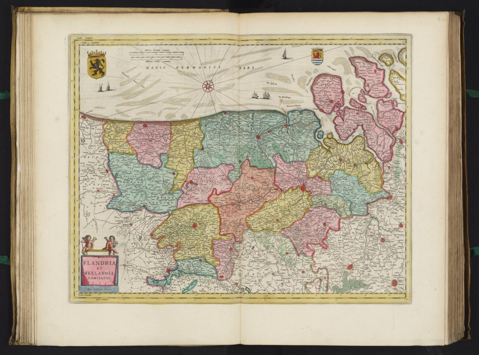 Flandria et Zeelandia Comitatus - David Rumsey Historical Map Collection