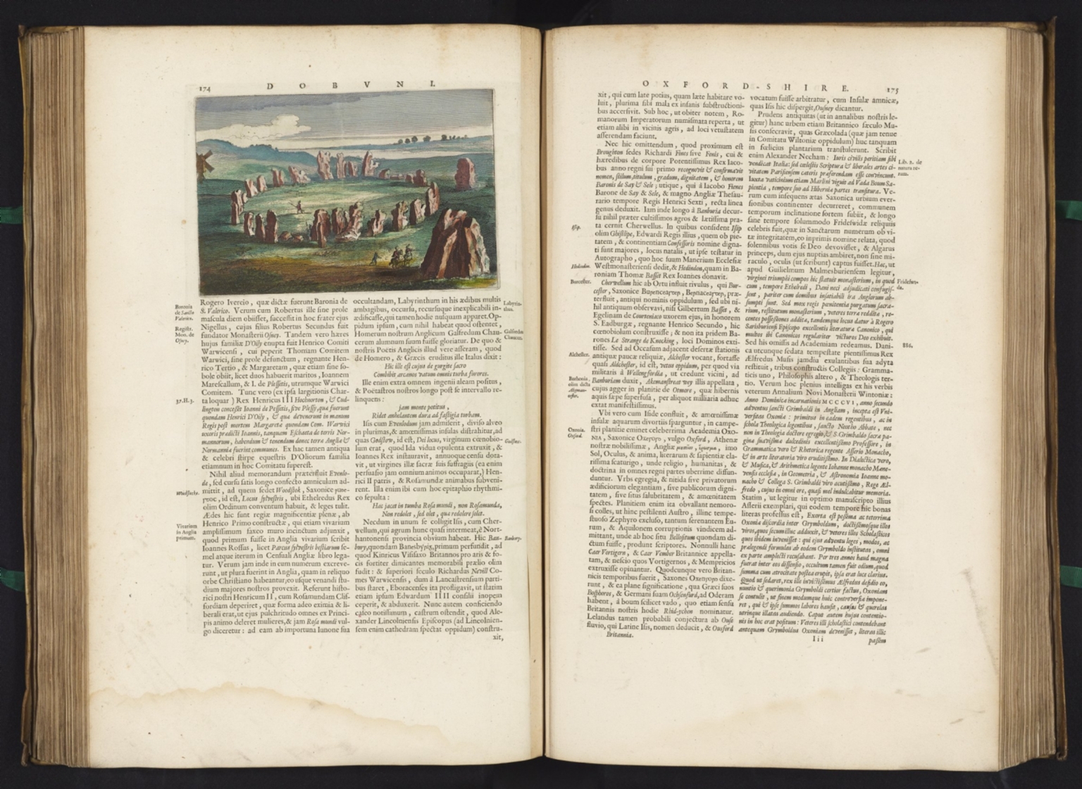 View: [View of the Rollright stones near Eynsham] - David Rumsey ...