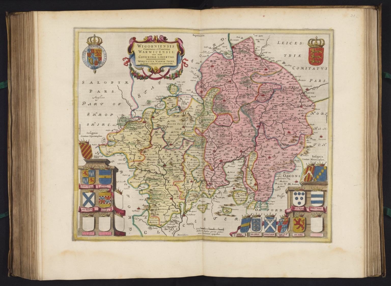 Wigorniensis Comitatus et Comitatus Warwicensis - David Rumsey ...