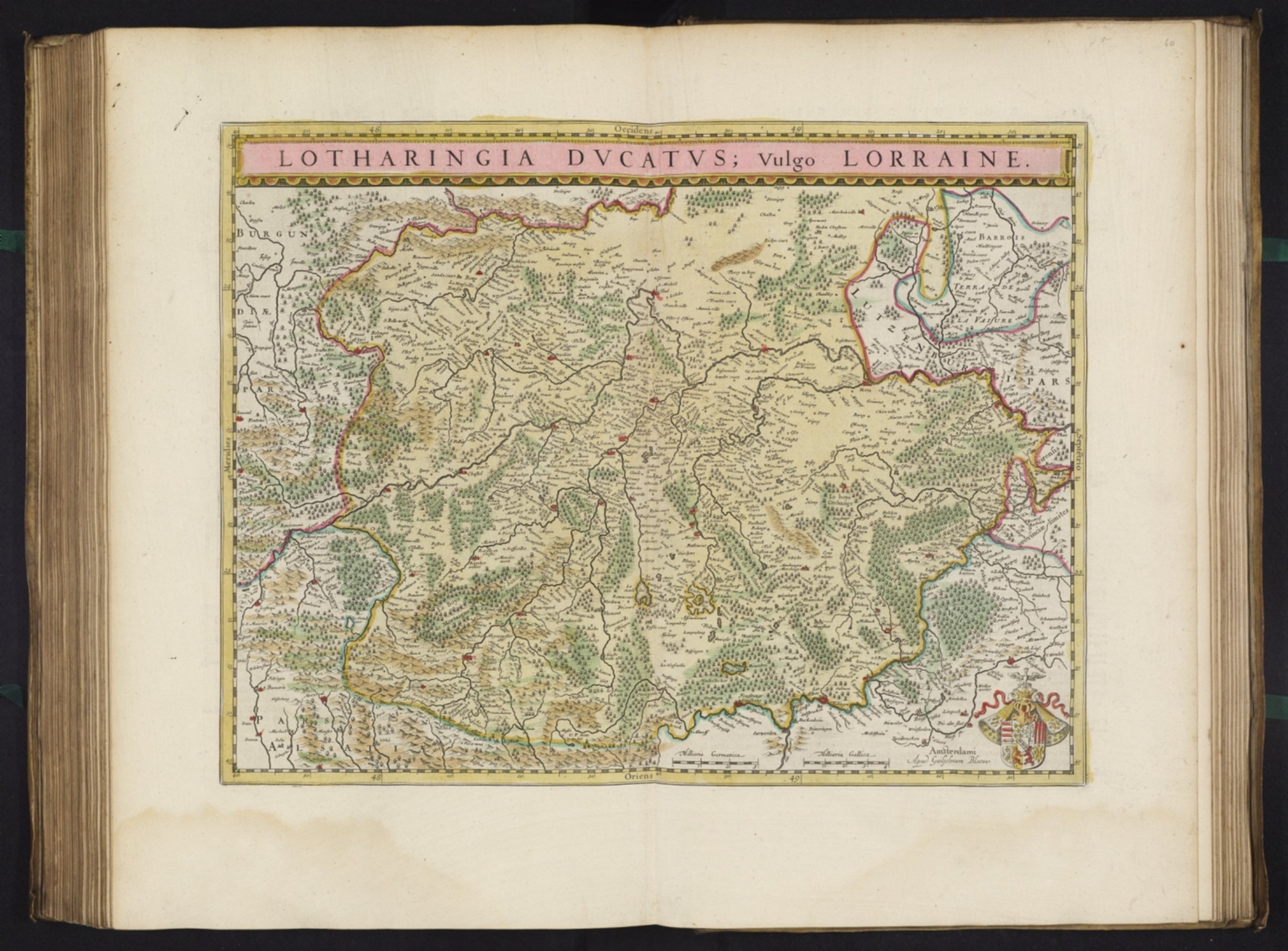 Lotharingia Dvcatvs: Vulgo Lorraine - David Rumsey Historical Map ...