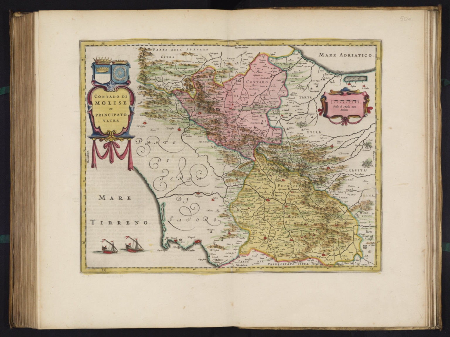 Contado Di Molise et Principato Vltra - David Rumsey Historical Map ...