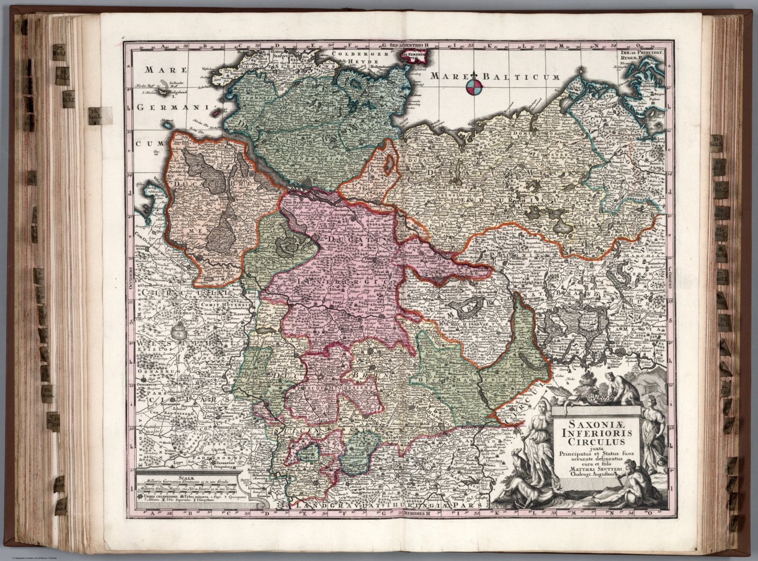 Saxoniae Inferioris Circulus. - David Rumsey Historical Map Collection