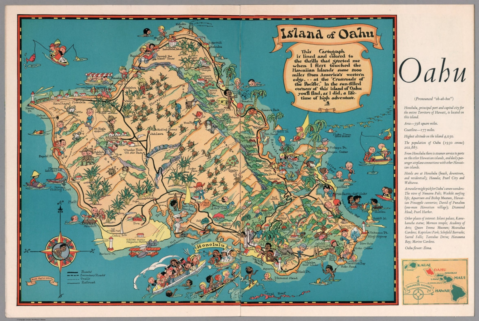 Oahu. - David Rumsey Historical Map Collection
