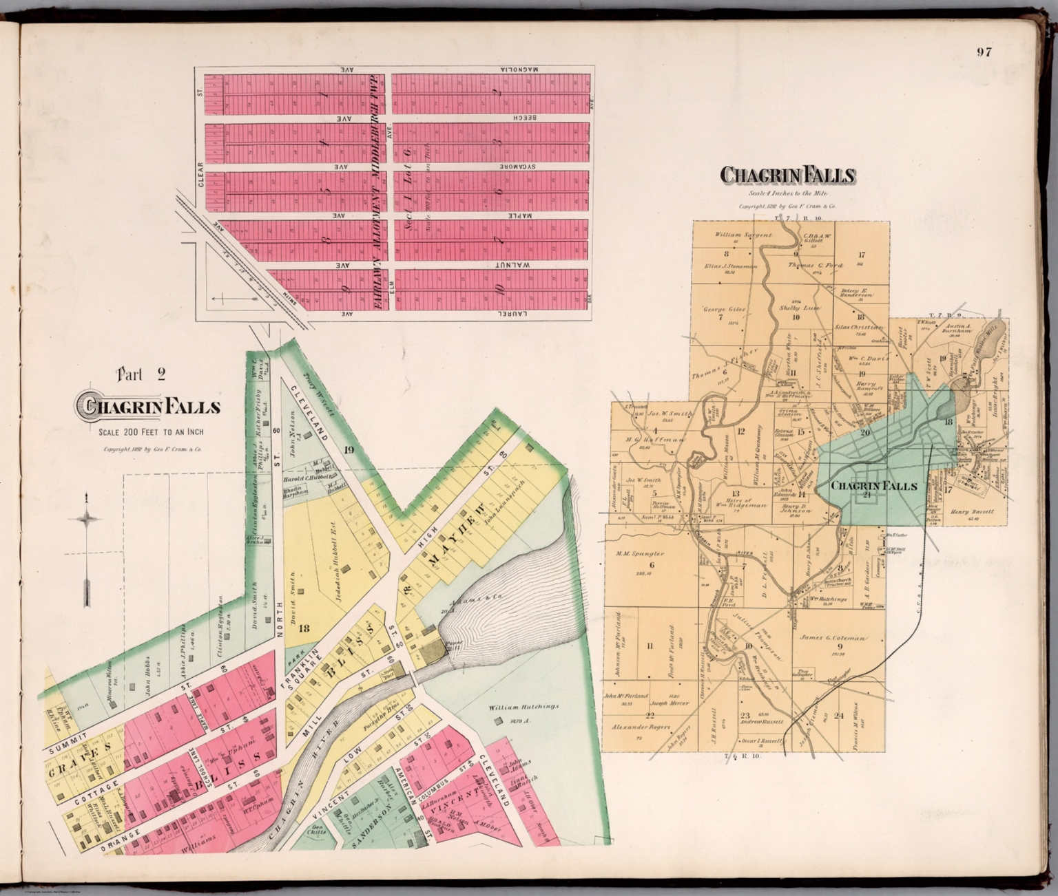 Part 2. Chagrin Falls. - David Rumsey Historical Map Collection