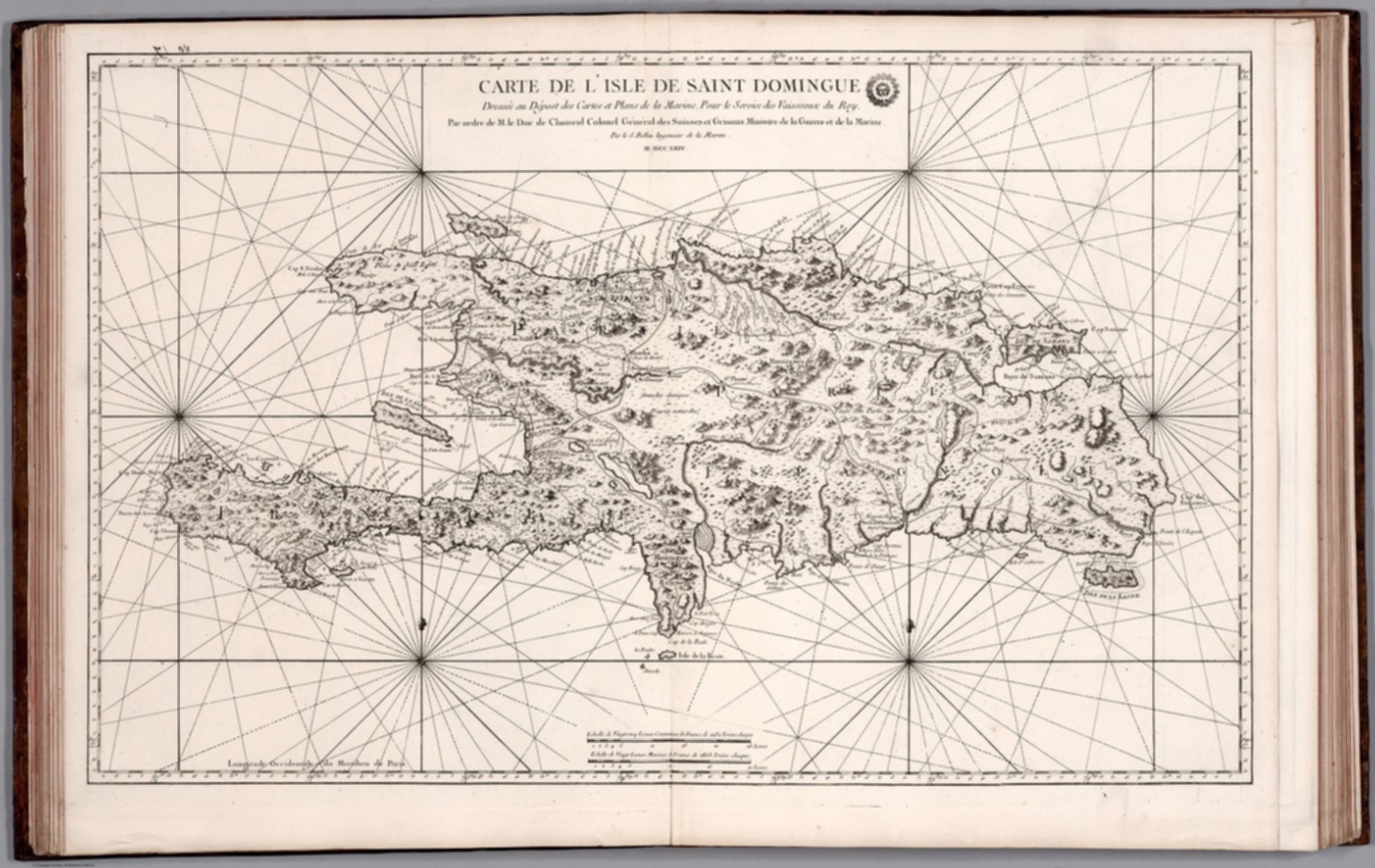 Carte de l'Isle de Saint Domingue. - David Rumsey Historical Map Collection