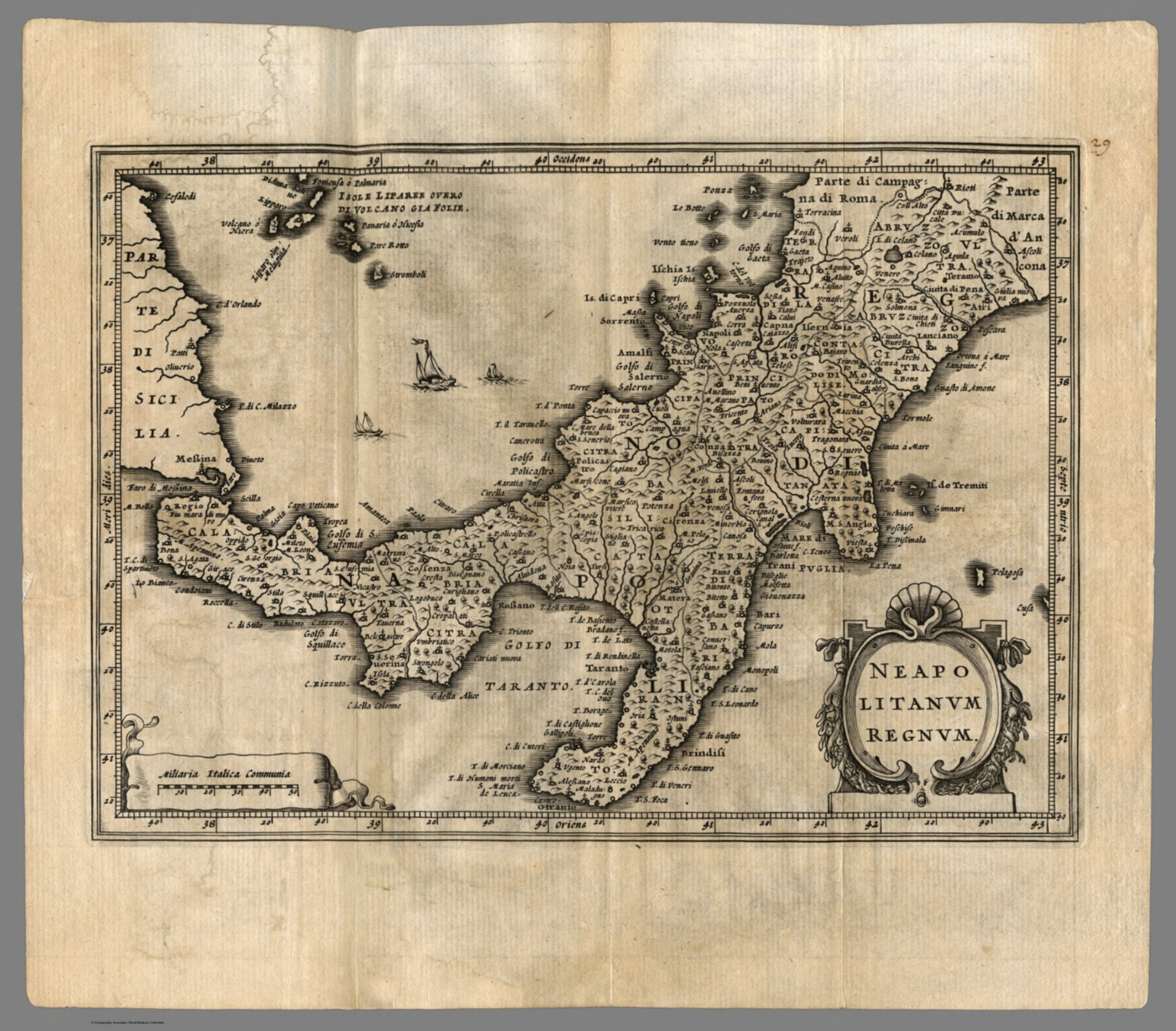 Neapolitanum Regnum. - David Rumsey Historical Map Collection