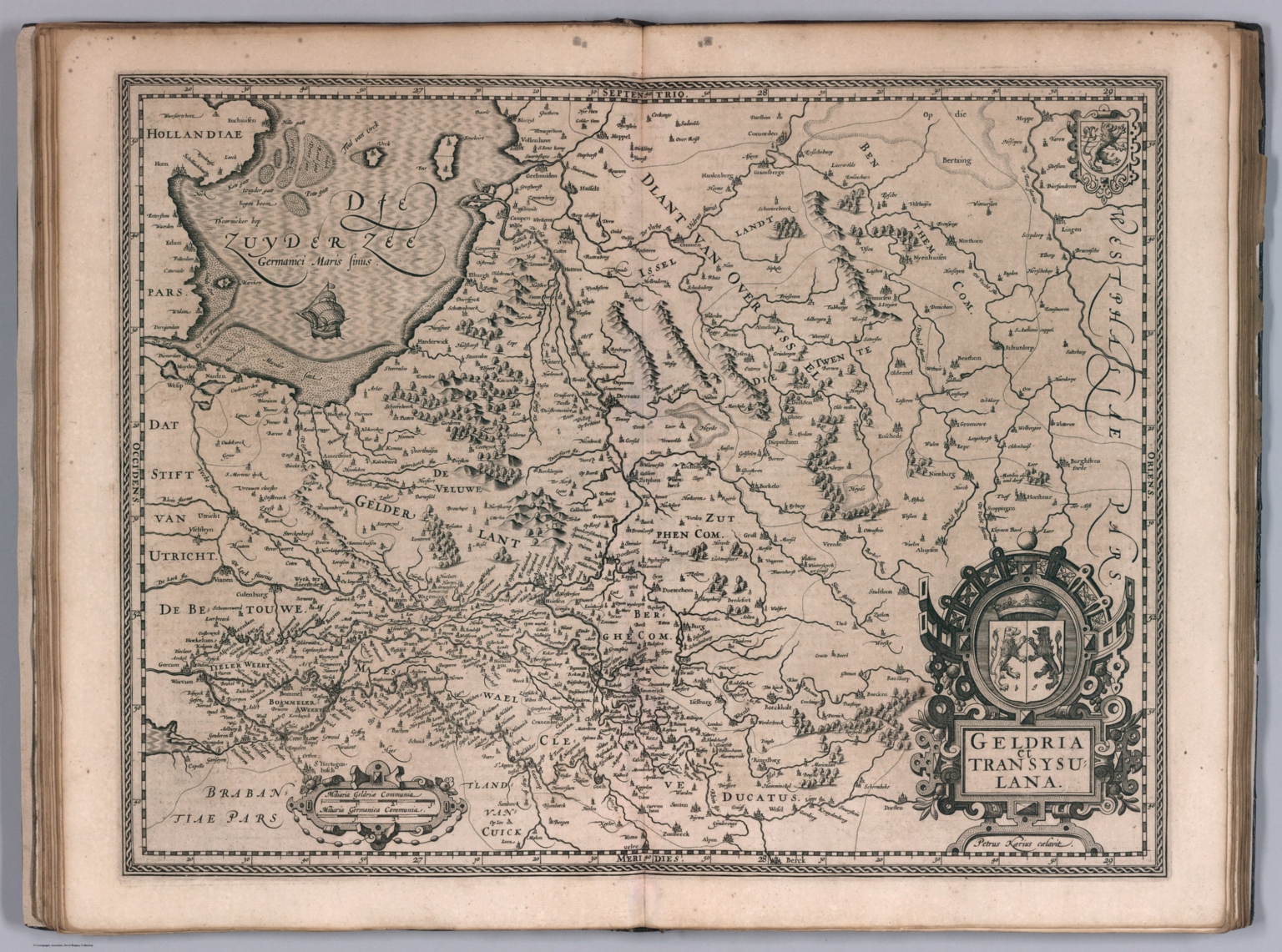 Geldria et Transysulana. - David Rumsey Historical Map Collection