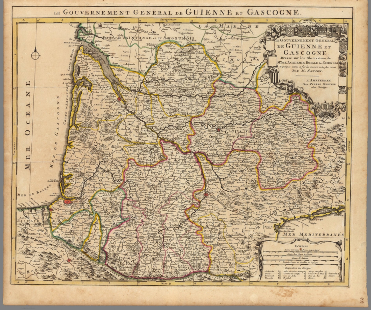 Le Gouvernement General de Guienne et Gascogne. - David Rumsey ...