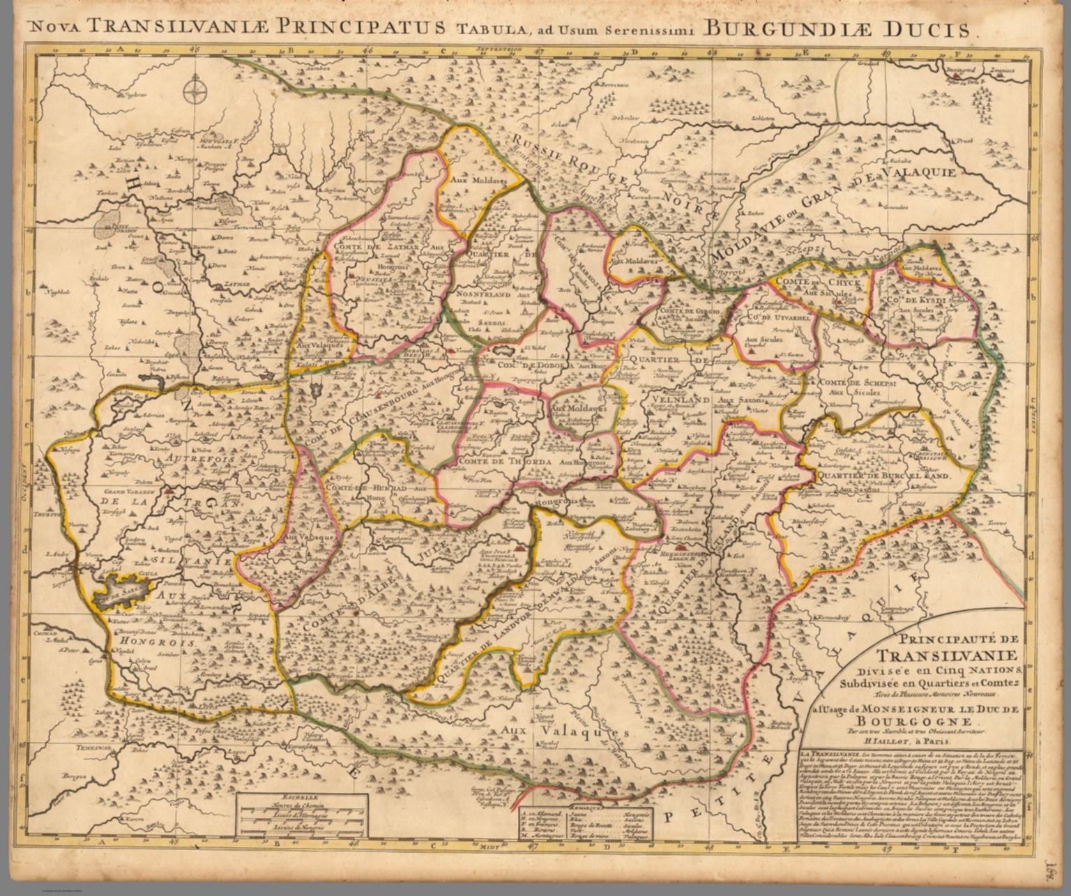 Nova Transilvaniae Principatus. - David Rumsey Historical Map Collection
