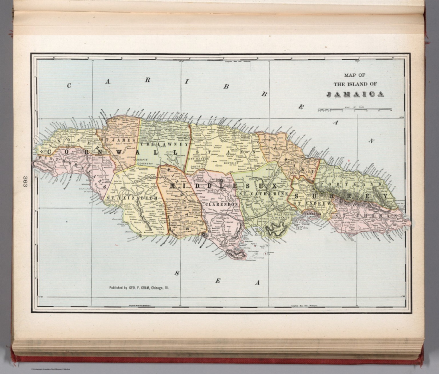 Map of Island of Jamaica - David Rumsey Historical Map Collection