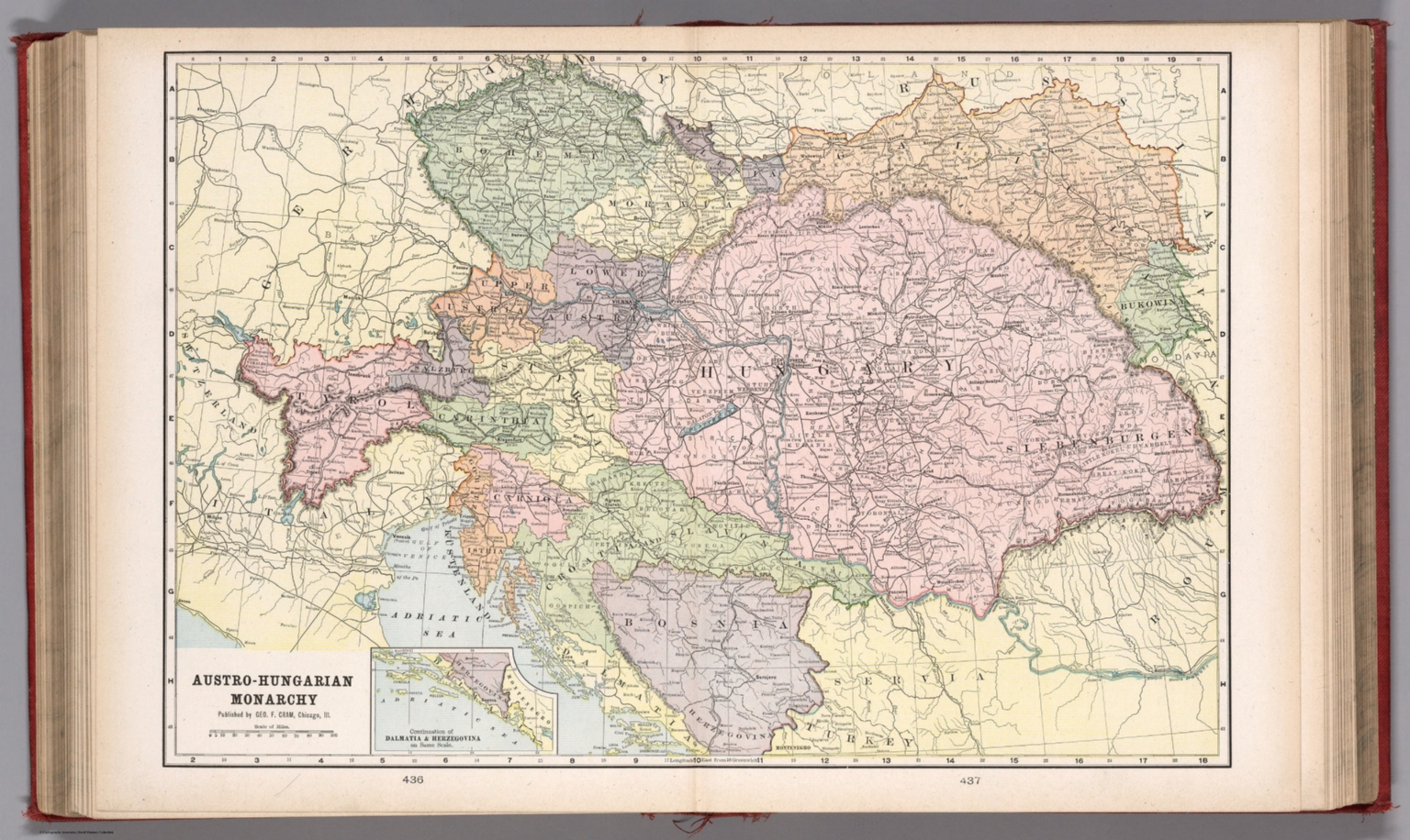 Austro-Hungarian Monarchy - David Rumsey Historical Map Collection