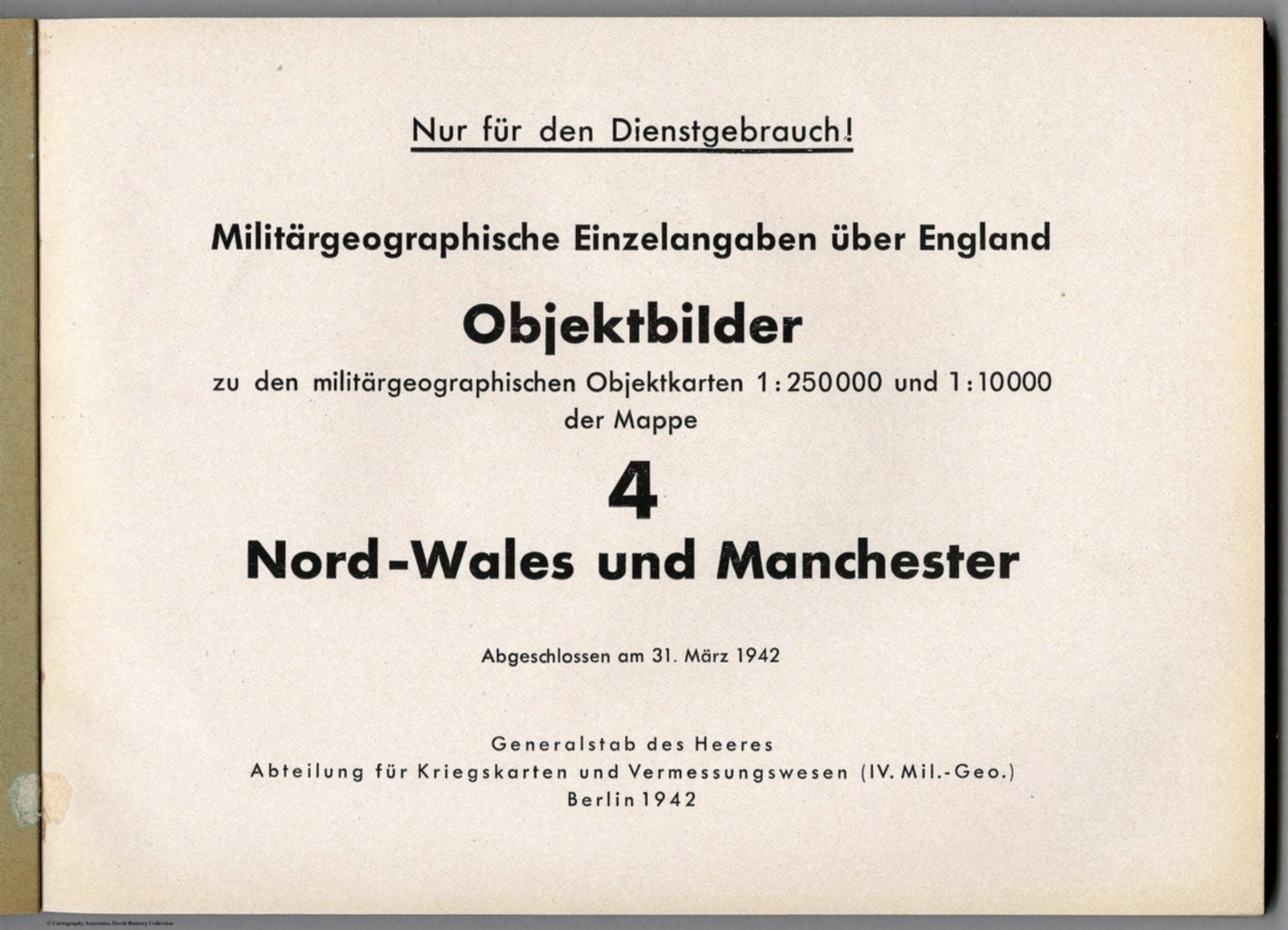 Title: Images of the Military-Geographic Objectives on Maps for Nord ...