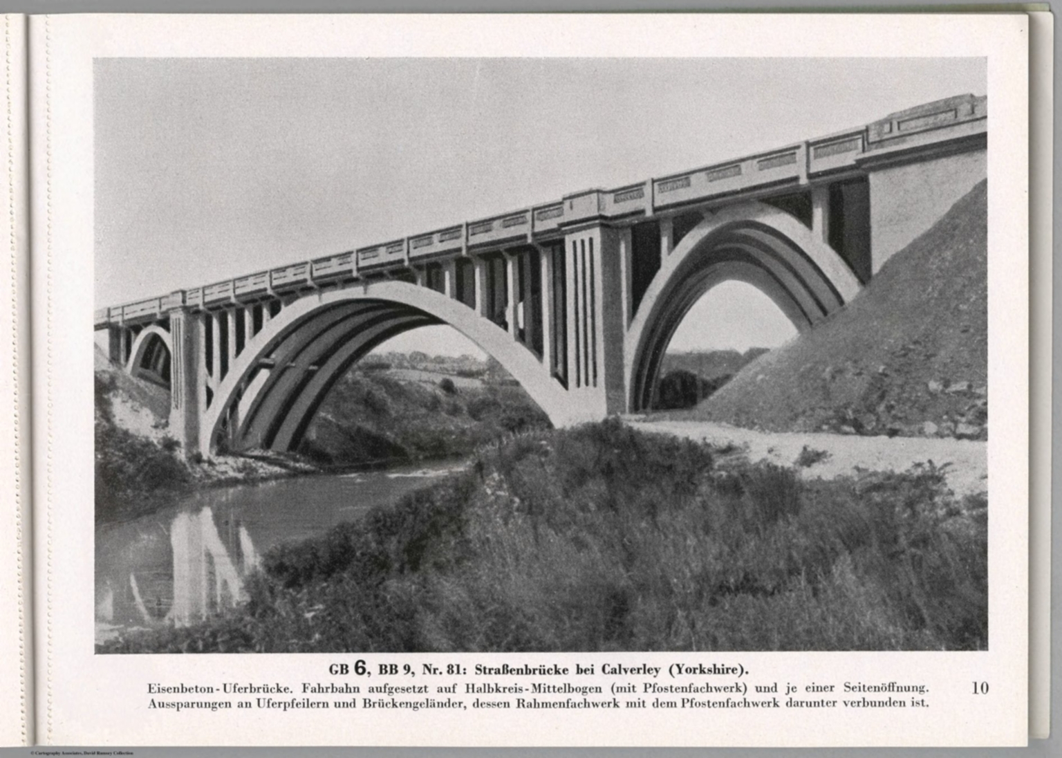 View: GB 6, BB9, Nr. 81: Strassenbrucke bei Calverley (Yorkshire ...