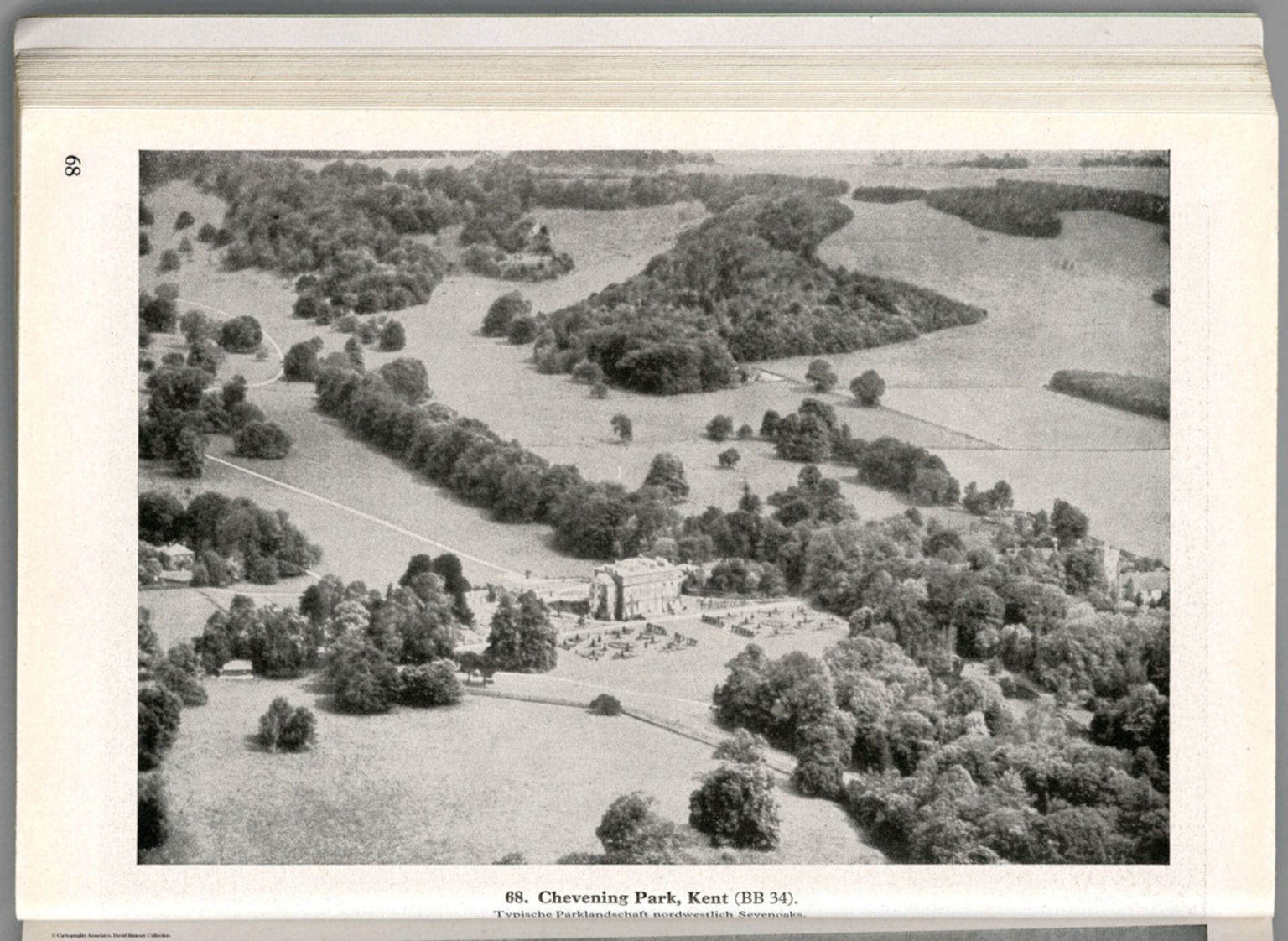 View: 68. Chevening Park, Kent (BB 34). - David Rumsey Historical Map ...